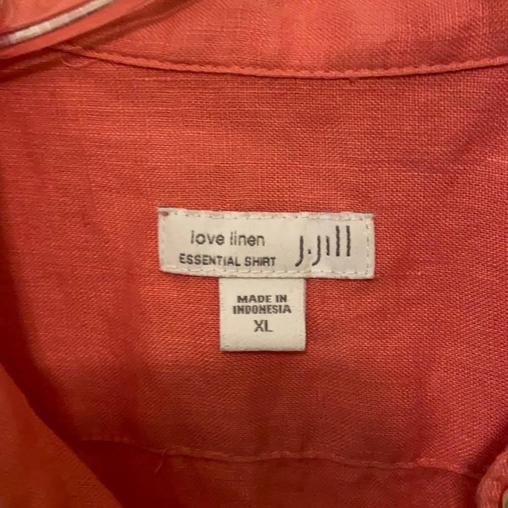 J. Jill Linen Shirt - Gem